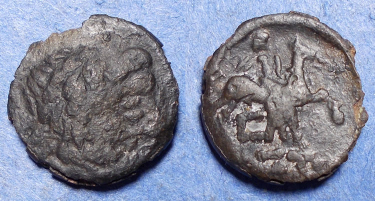 Danube Celts, Eastern Europe Circa 100 BC, Bronze AE17 | Celtic Coins