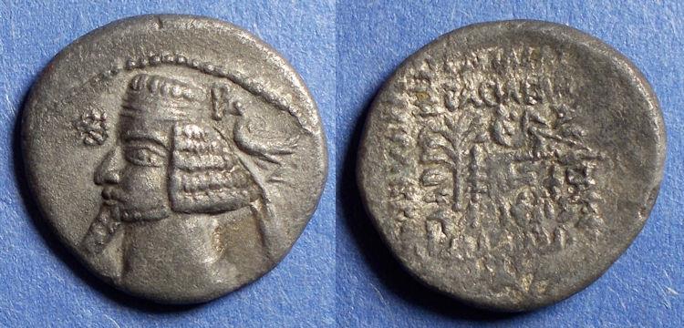 Parthian Kingdom, Phraates IV 38-2 BC, Silver Drachm | Ancient Eastern ...