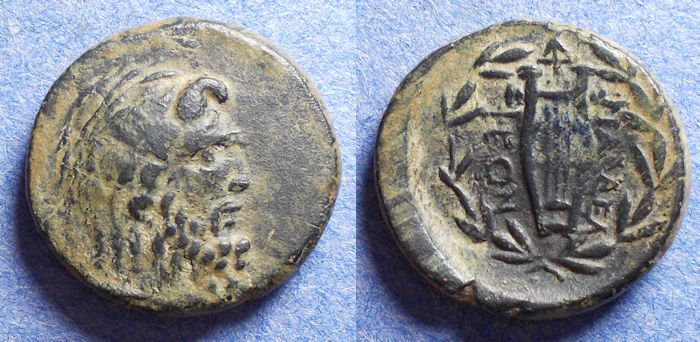 Lydia, Philadelphia Circa 50 BC, Bronze AE18 | Greek Coins