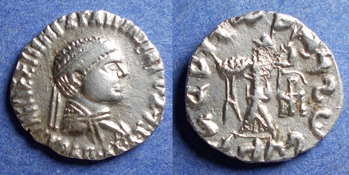 Bactria, Apollodotus II 80-65 BC, Silver Drachm | Ancient Eastern Coins