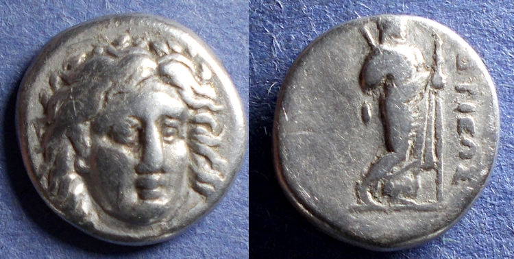 Satraps of Caria, Hidrieus 351-344 BC, Silver Drachm | Greek Coins