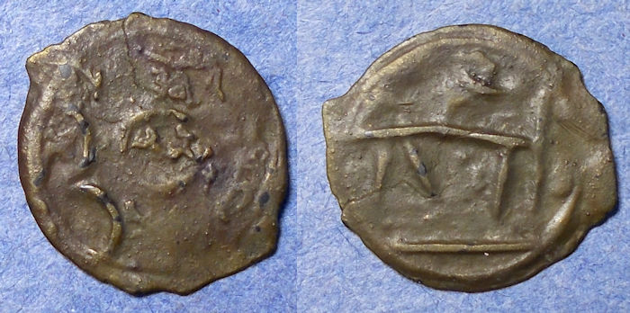 Celtic Britain, Cantii 85-50 BC, Potin Unit | Celtic Coins