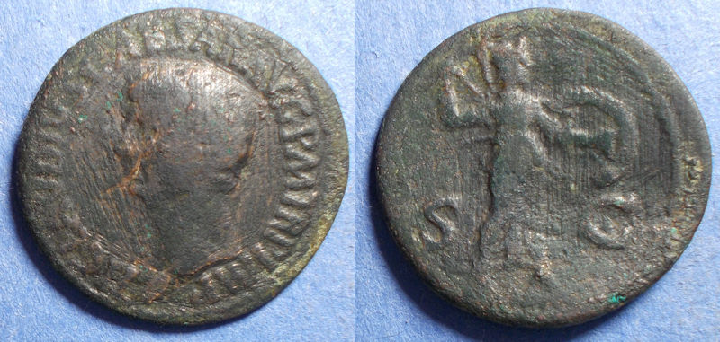 Roman Empire, Claudius 41-54, Bronze Aes | Roman Imperial Coins