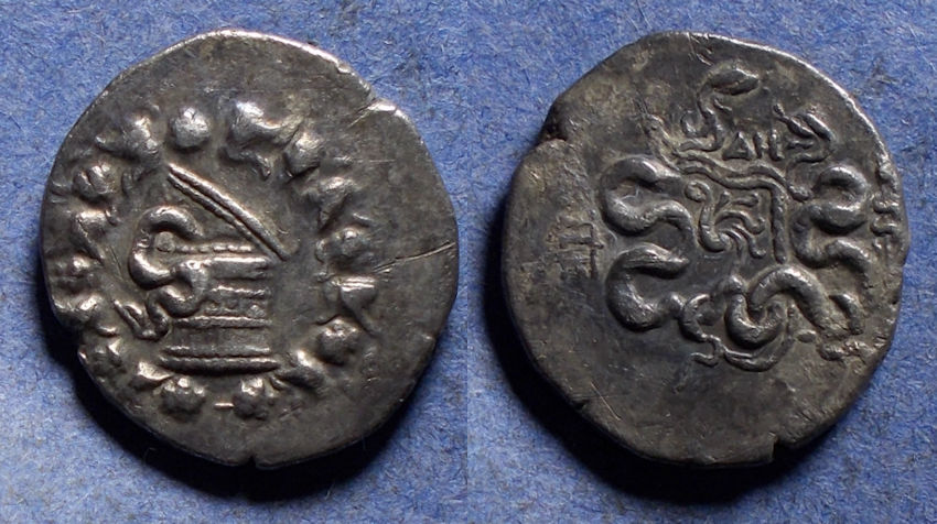 Mysia, Pergamon Circa 120 BC, Silver Cistophoric Tetradrachm | Greek Coins