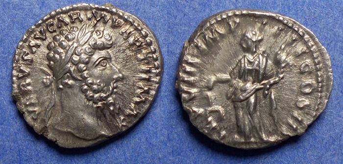 Roman Empire, Lucius Verus 161-169, Silver Denarius | Roman Imperial Coins