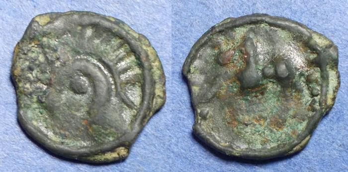 Celtic Gaul, Senones 1st Century BC, Potin Unit | Celtic Coins