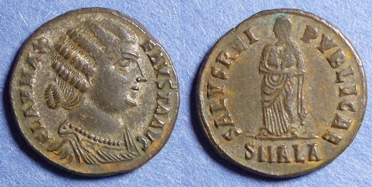 Roman Empire, Fausta 324-6, Bronze AE3 | Roman Imperial Coins