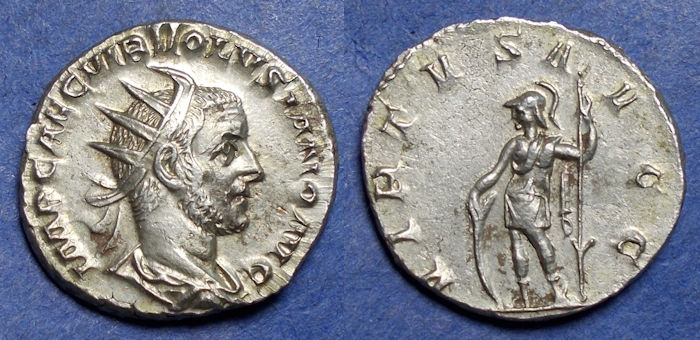 Roman Empire, Volusian 251-3, Silver Antoninianus | Roman Imperial Coins