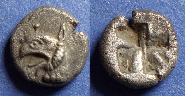 Ionia, Phokaia Circa 500 BC, Silver Diobol | Greek Coins