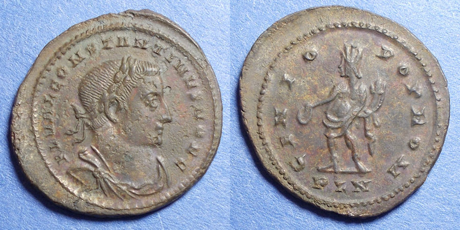 Roman Empire, Constantine (as Caesar) 306/7, Bronze Follis | Roman ...