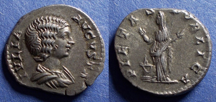 Roman Empire, Julia Domna 193-217, Silver Denarius | Roman Imperial Coins