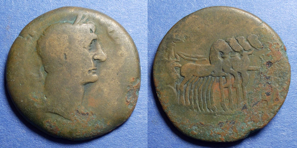 Roman Egypt, Trajan 98-117, Bronze Drachm | Roman Provincial Coins