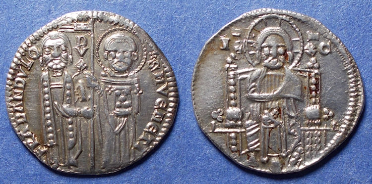 Venice, Francesco Dandolo 1328-39, Silver Grosso | European Coins
