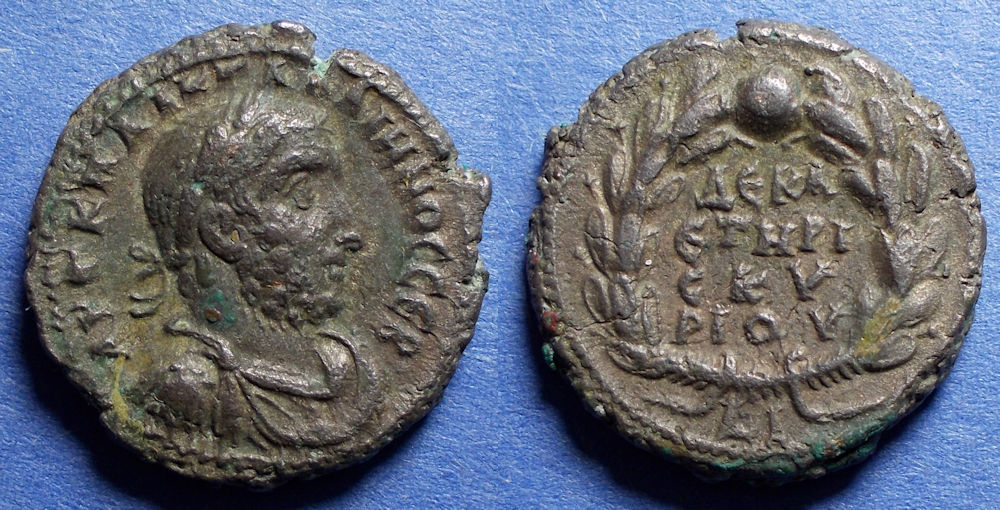 Roman Egypt, Gallienus 253-268, Potin Tetradrachm | Roman Provincial Coins