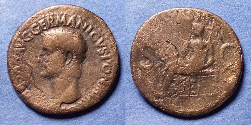 Roman Empire, Caligula 37-41, AE Aes | Roman Imperial Coins