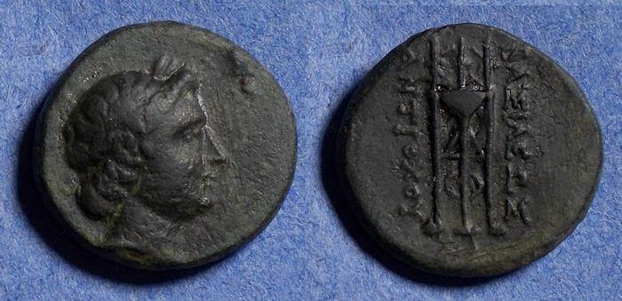 Seleucid Kingdom, Antiochos III 223-187 BC, Bronze AE19 | Greek Coins