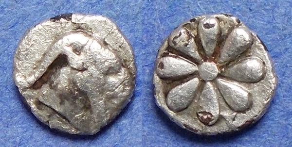 Aeolis, Kyme Circa 350 BC, Silver coated bronze Fourree obol | Greek Coins