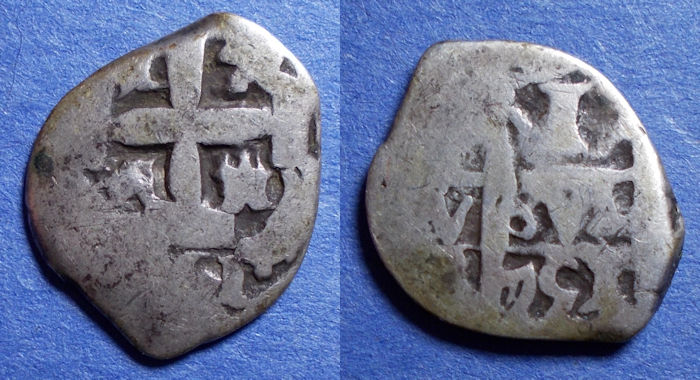 Bolivia, Potosi, Ferdinand VI 1751, Silver I Real - Cob | South ...
