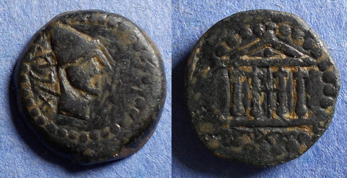 Spain, Malaca 200-20 BC, Bronze AE15 | Ancient Spanish Coins