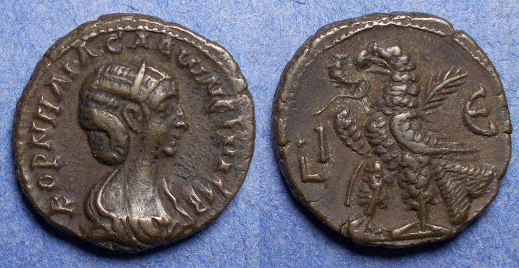 Roman Egypt, Salonina 253-268, Potin Tetradrachm | Roman Provincial Coins