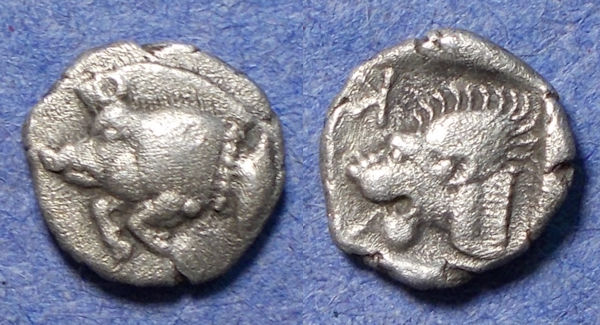 Mysia, Kyzikos 480-450 BC, Silver Obol | Greek Coins