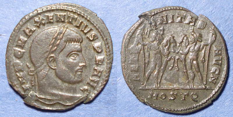 Roman Empire, Maxentius 306-312, Bronze Follis | Roman Imperial Coins