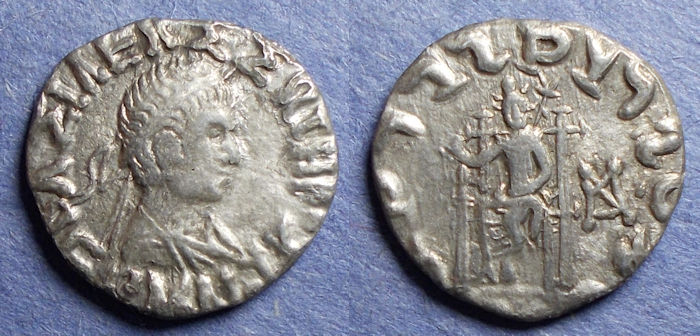 Bactria, Hermaios 90-70 BC, Silver Drachm | Ancient Eastern Coins