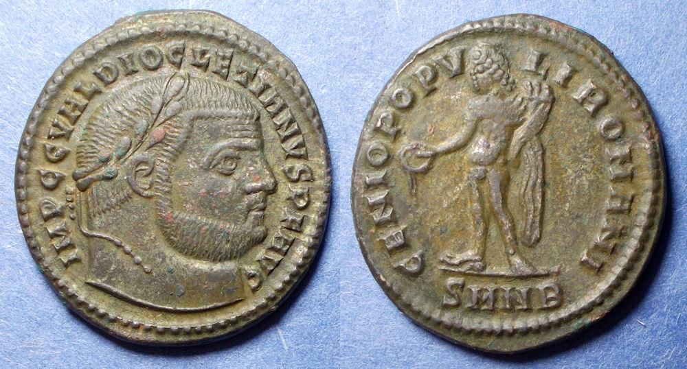 Roman Empire, Diocletian 284-305, Bronze Follis | Roman Imperial Coins
