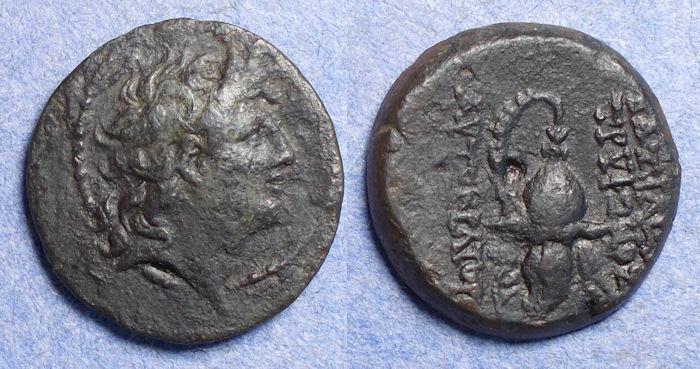 Seleucid Kingdom, Tryphon 142-138 BC, Bronze AE18 | Greek Coins