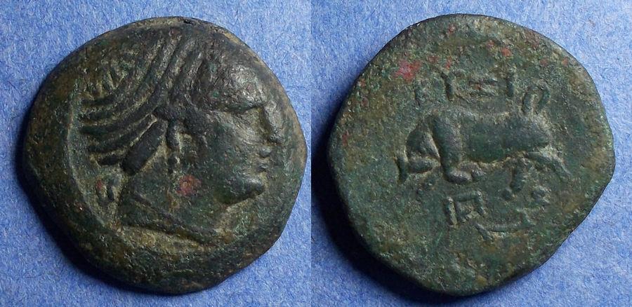 Mysia, Kyzikos Circa 250 BC, AE26 | Greek Coins