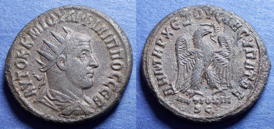 Seleucia & Pieria, Antioch, Philip 244-9, Billon Tetradrachm | Roman ...
