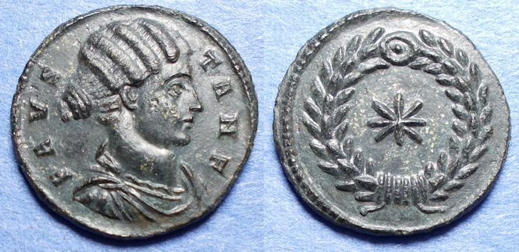 Roman Empire, Fausta 324-326, Bronze AE3 | Roman Imperial Coins