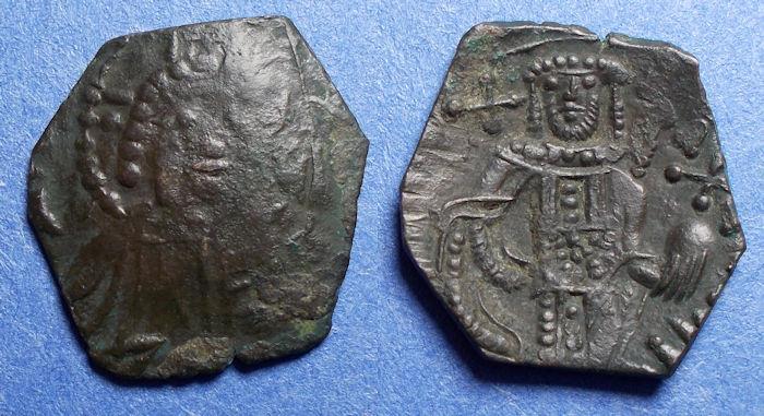 Latin rulers of Constantinople, 1204-1261, Billon Trachy | Byzantine Coins