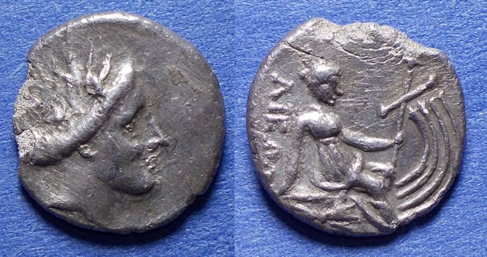 Euboea, Histiaea Circa 200 BC, Silver Tetrobol | Greek Coins