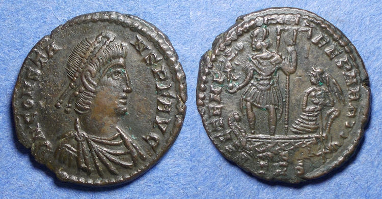 Roman Empire, Constans 337-350, Bronze Centenionalis | Roman Imperial Coins