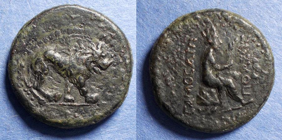 Commagene, Samosata 40-30 BC, Bronze AE24 | Greek Coins
