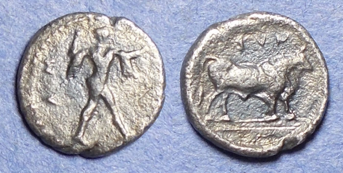 Lucania, Sybaris 446-440 BC, Silver Triobol | Greek Coins