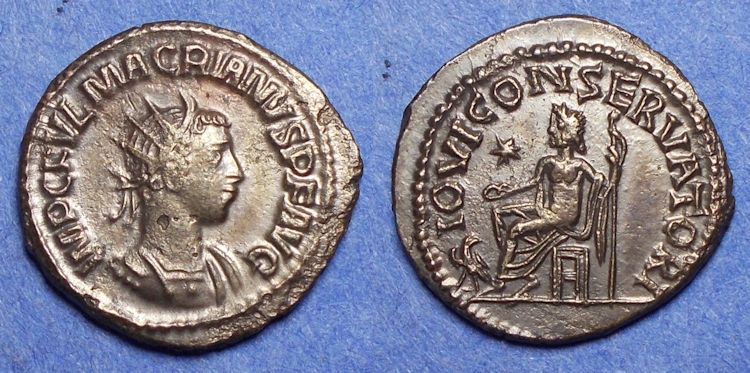 Roman Empire, Macrianus 260-1, Billon Antoninianus | Roman Imperial Coins