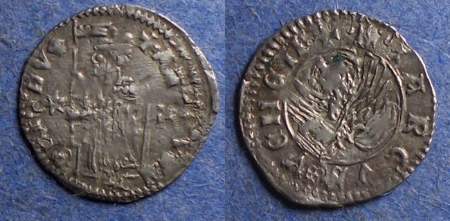 Italy, Venice, Andrea Contarini 1367-82, Silver Soldino | European Coins
