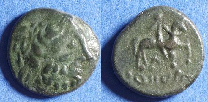 Kings of Thrace - imitative, Seuthes III type Circa 300 BC, AE20
