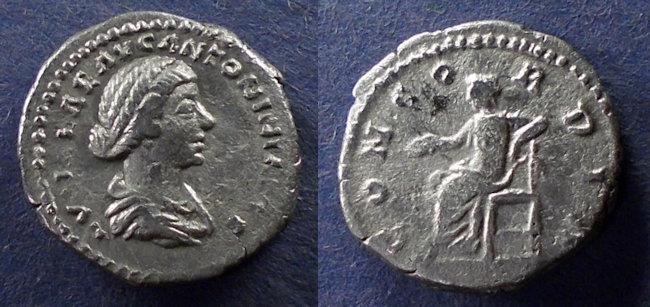Roman Empire, Lucilla 164-82, Denarius | Roman Imperial Coins