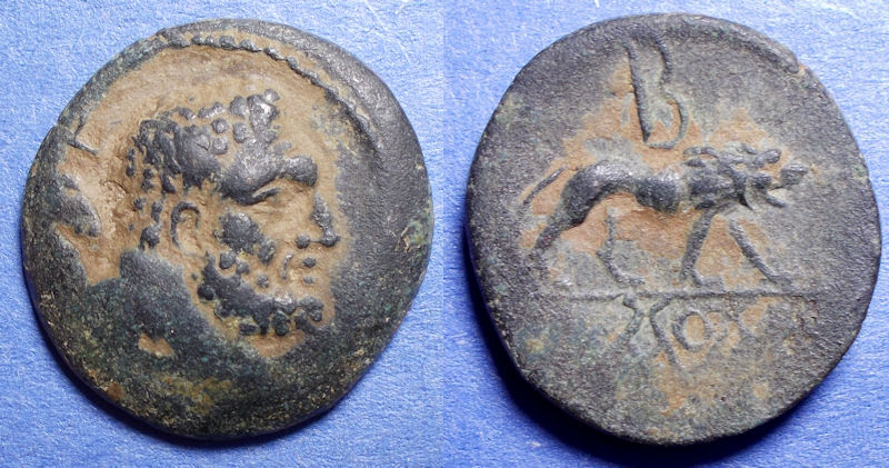 Kings of Galatia, Amyntas 36-25 BC, Bronze AE23 | Greek Coins