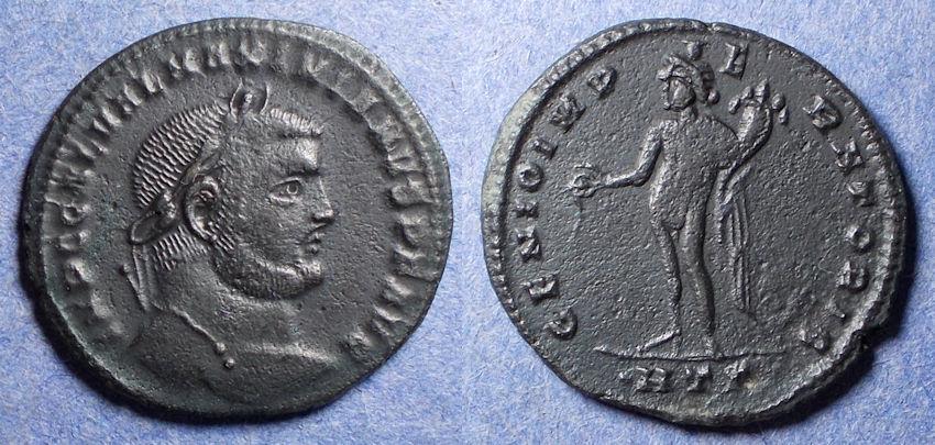 Roman Empire, Galerius (as Augustus) 305-311, Bronze Follis | Roman ...