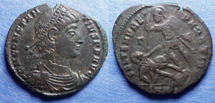 Roman Empire, Constantius II 337-361, Bronze Centenionalis | Roman ...