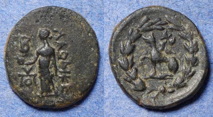 Phrygia, Laodicea ad Lycum Time of Tiberius(?) 14-37 AD, Bronze AE14