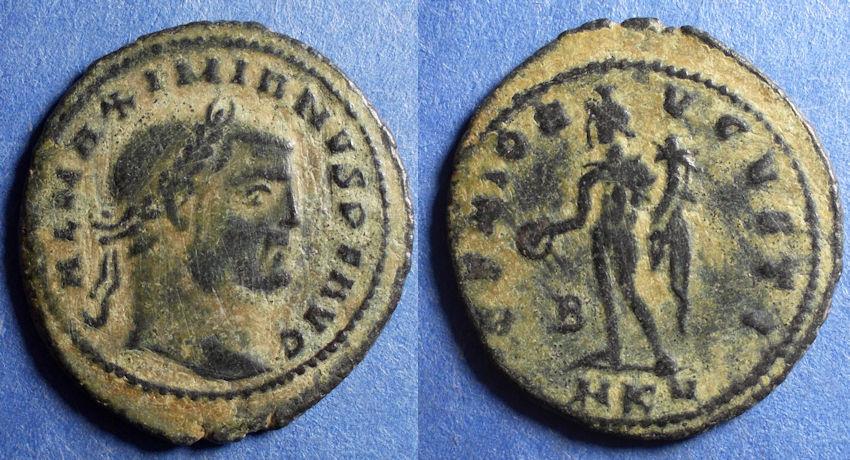 Roman Empire, Galerius (as Augustus) 305-311, Bronze Follis | Roman ...