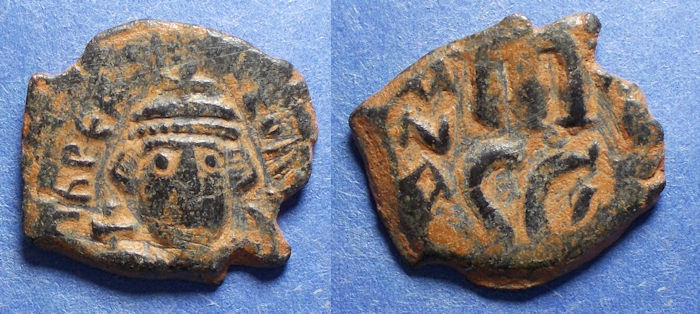 Byzantine Empire, Constans II 641-668, Bronze Follis | Byzantine Coins