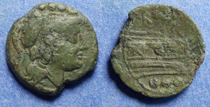 Roman Republic, Anonymous 91 BC, Triens | Roman Republican Coins