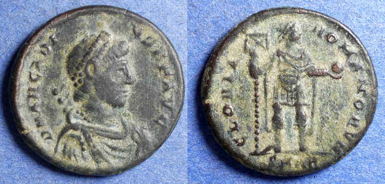 Roman Empire, Arcadius 383-408, Bronze AE2 | Roman Imperial Coins