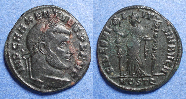 Roman Empire, Maxentius 306-312, Bronze Follis | Roman Imperial Coins